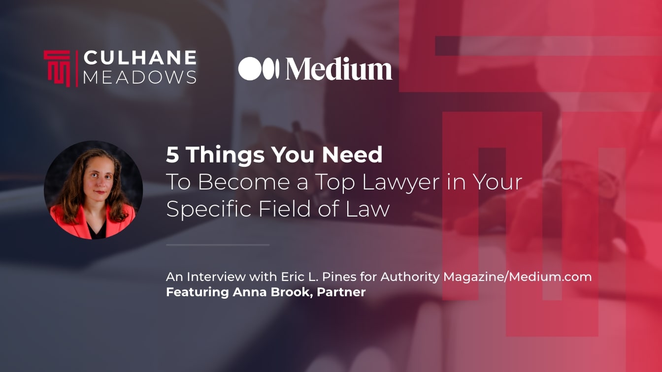 Anna Brook in Authority Magazine: The 5 Things You Need To Become A Top ...
